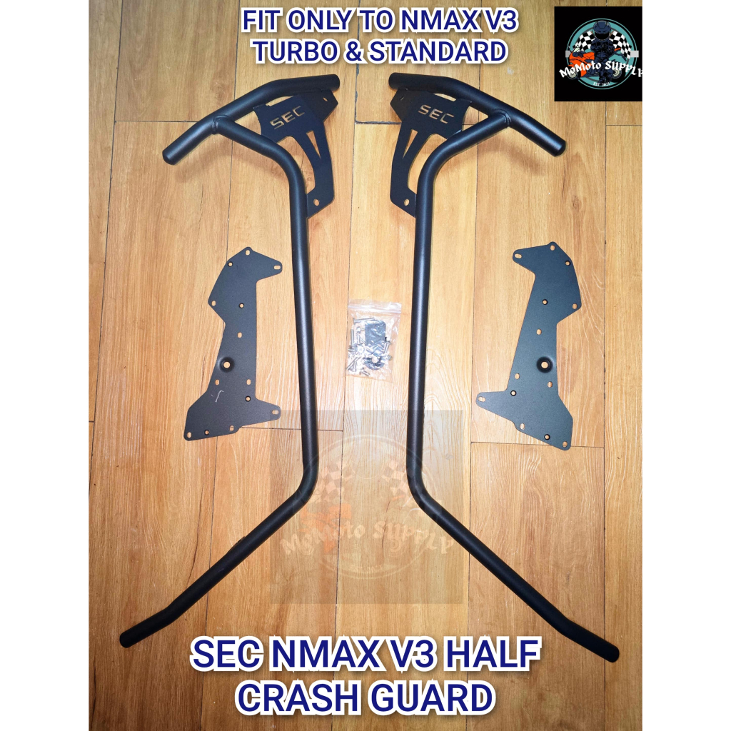 SEC NMAX V3 RAMBO HALF CRASH GUARD FIT TO NMAX V3 TURBO & STANDARD ONLY ...