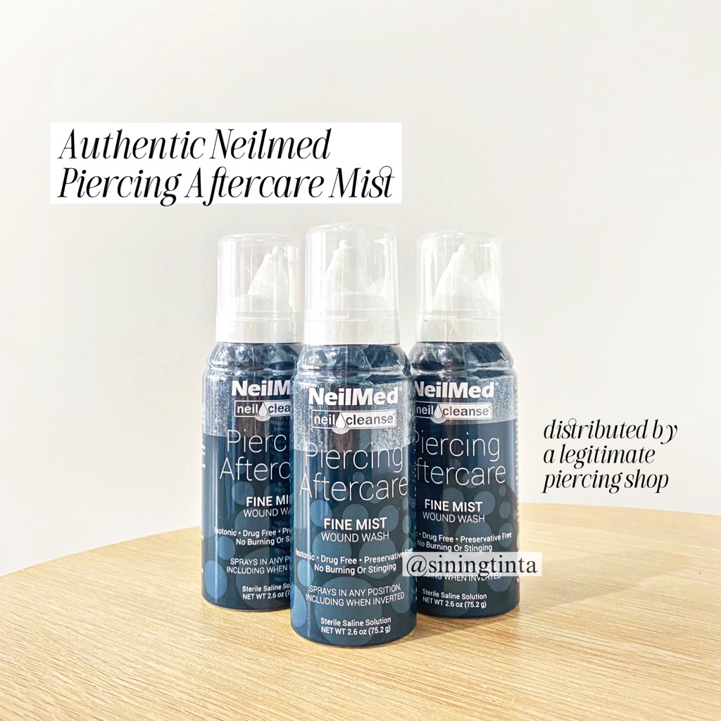 Authentic NeilMed Piercing Aftercare Fine Mist | Shopee Philippines