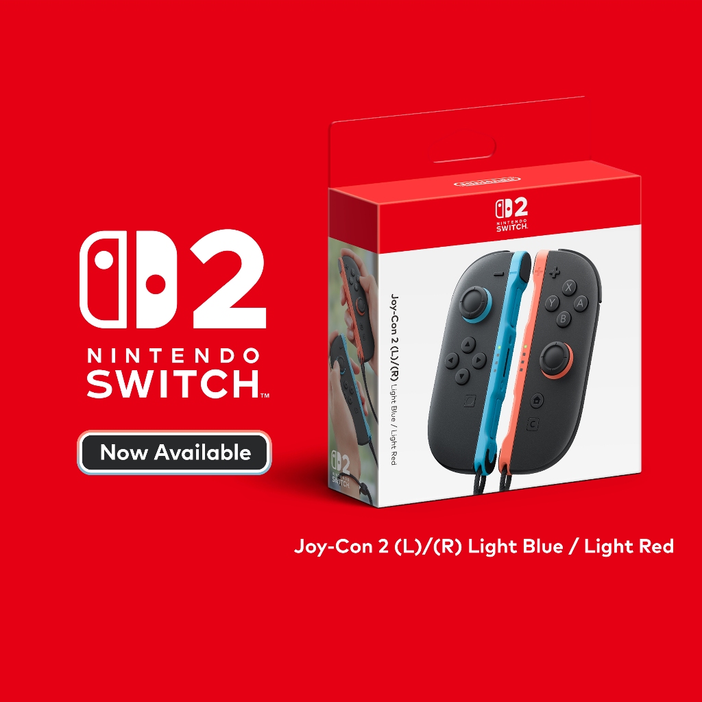 Joy-Con 2 (L)/(R) Light Blue/Light Red | Shopee Philippines