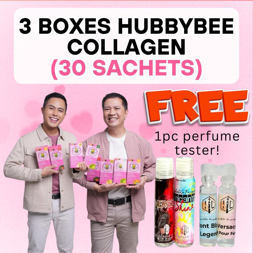 Hubbybee Collagen Booster Mix / Detox Coffee Bundle of 3 boxes | Shopee ...