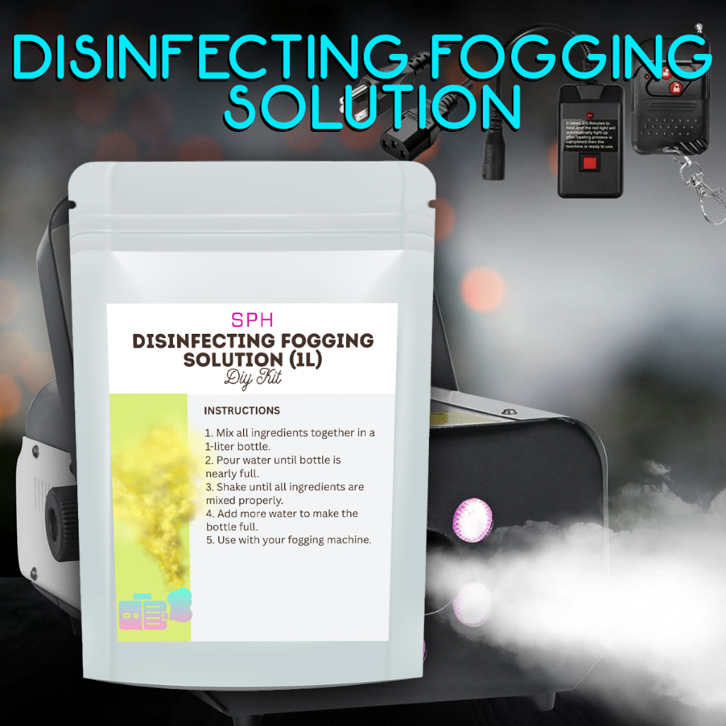 DISINFECTING FOGGING SOLUTION DIY KIT (1L YIELD) | Shopee Philippines
