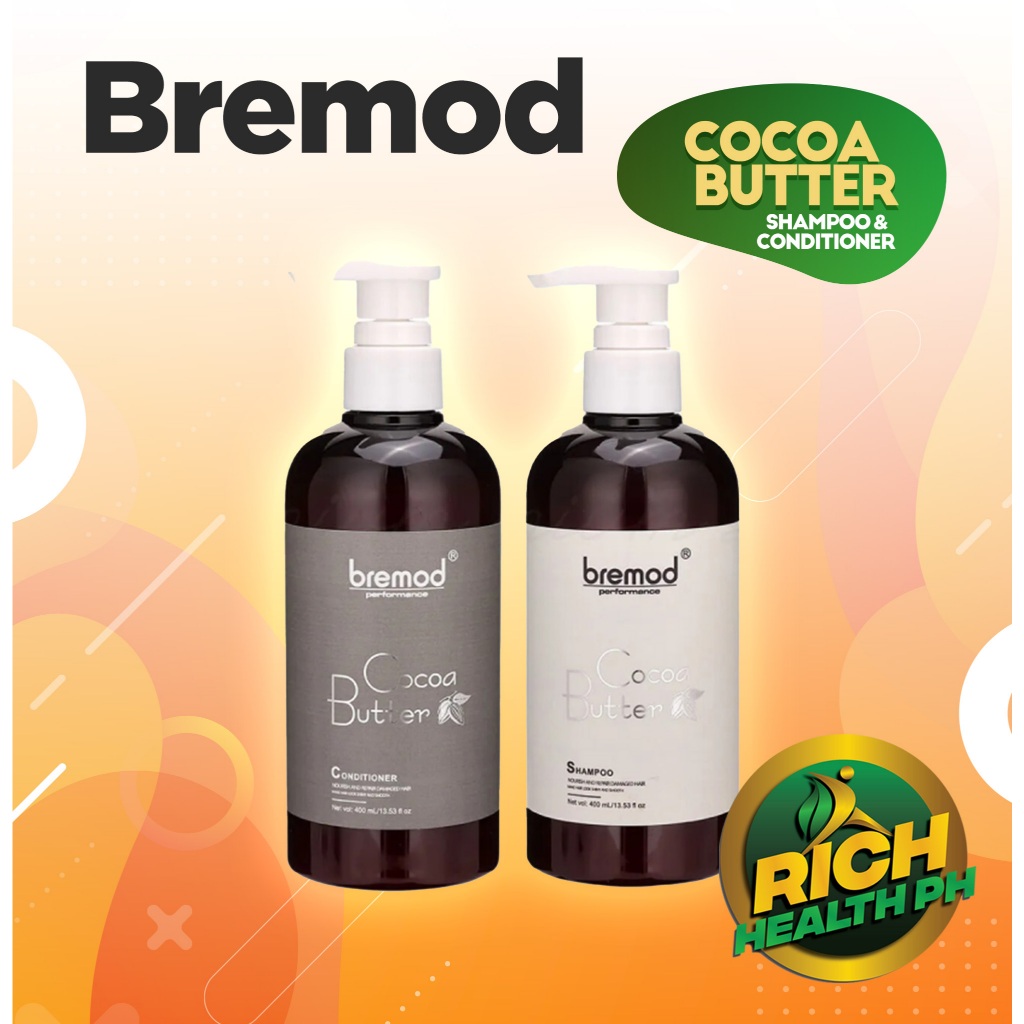 Bremod Performance Hair Shampoo and Conditioner 400mL | Shopee Philippines