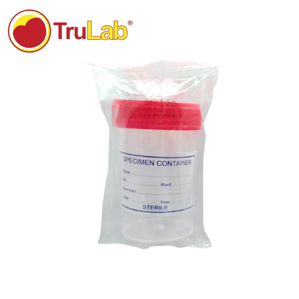 Urine Specimen Container Sterile (60ml) Trulab Laboratory and Medical ...