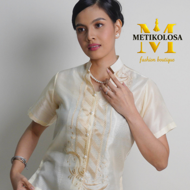HIGH QUALITY MODERN LADIES BARONG | Shopee Philippines