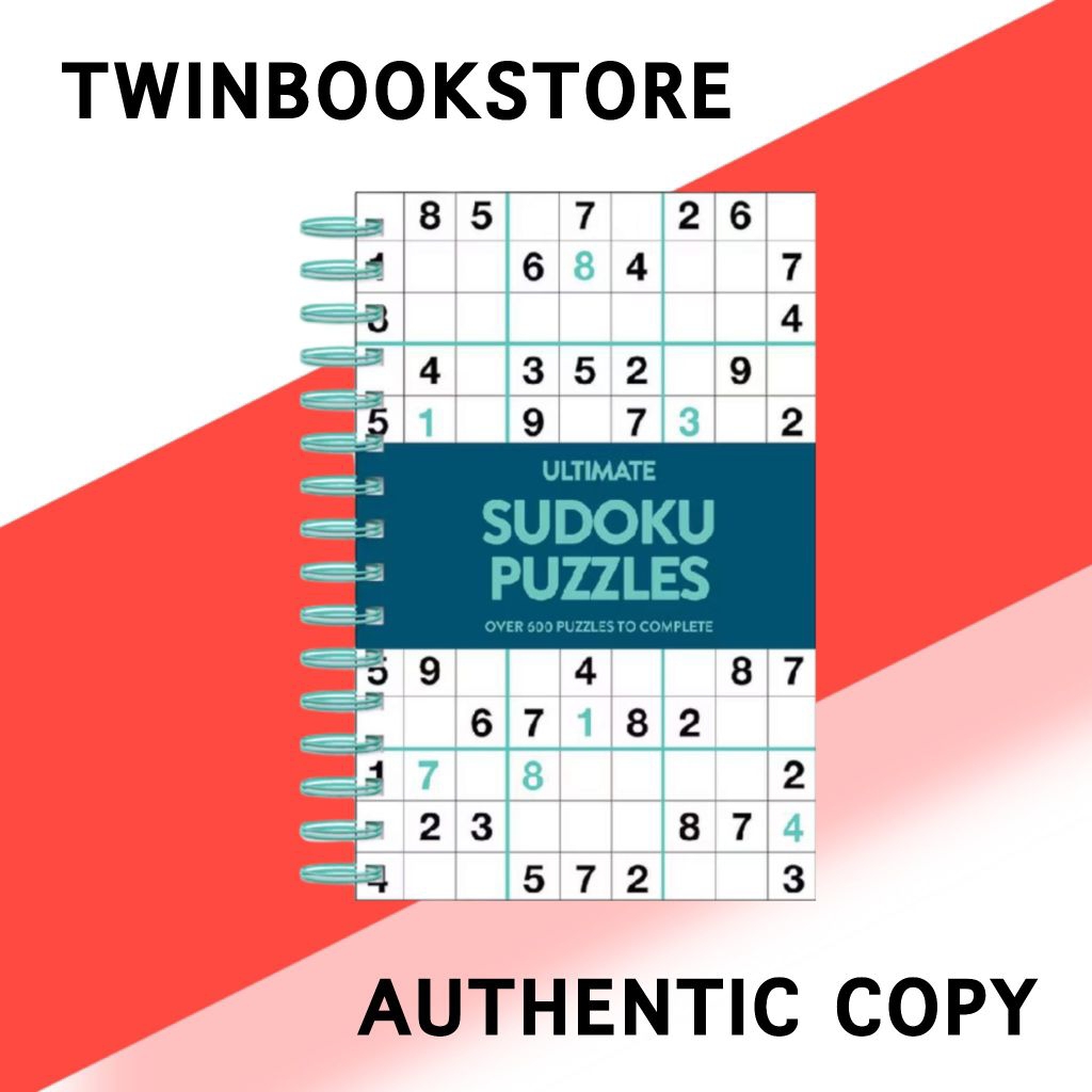 ULTIMATE SUDOKU PUZZLES OVER 600 PUZZLES TO COMPLETE | Shopee Philippines