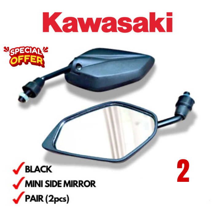 Kawasaki Bajaj Dominar 400 UG Side Mirror Genuine Parts Short Stem ...