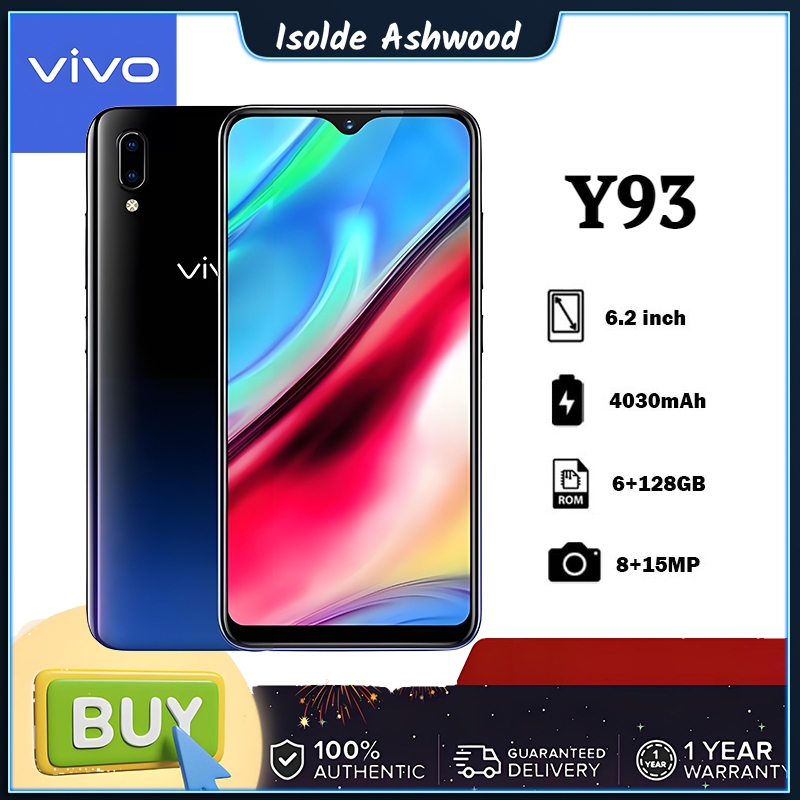 Original Y93 smartphone 4030mAh 6+128GB 6.2-inch Android phone gaming ...