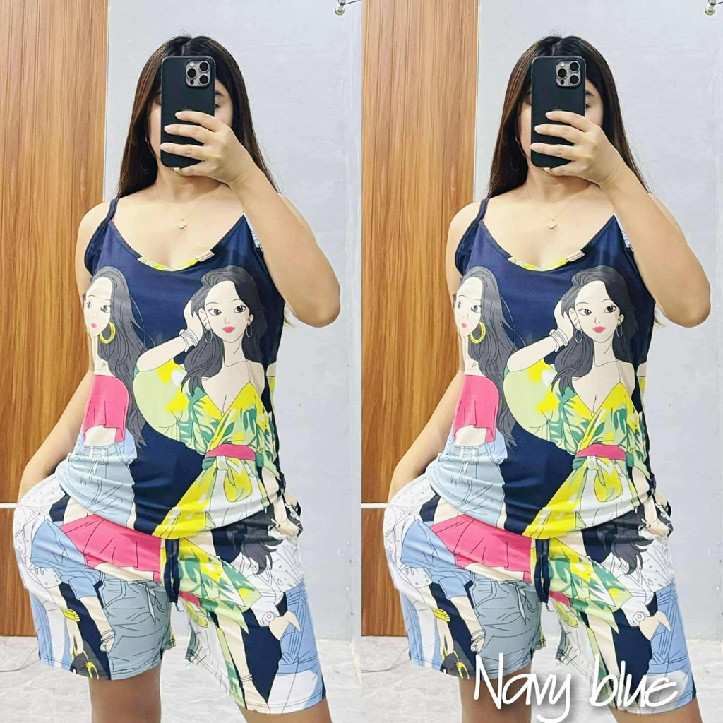 SPAGHETTI TERNO SHORT PAMBAHAY BKK INSPIRED | Shopee Philippines