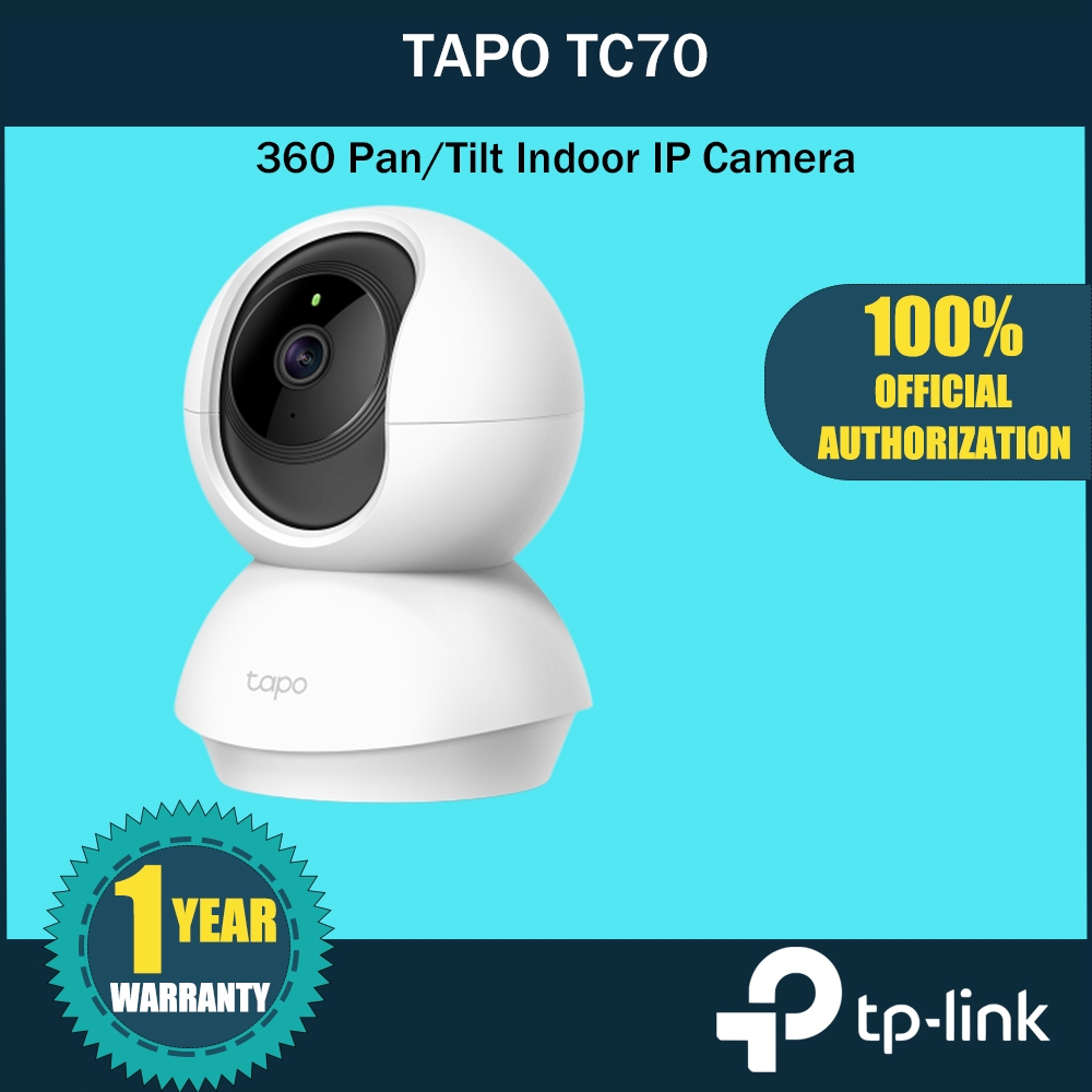TP-Link Tapo TC70 2MP 360 Pan/Tilt Indoor IP Camera 1080P 2 Way Audio ...