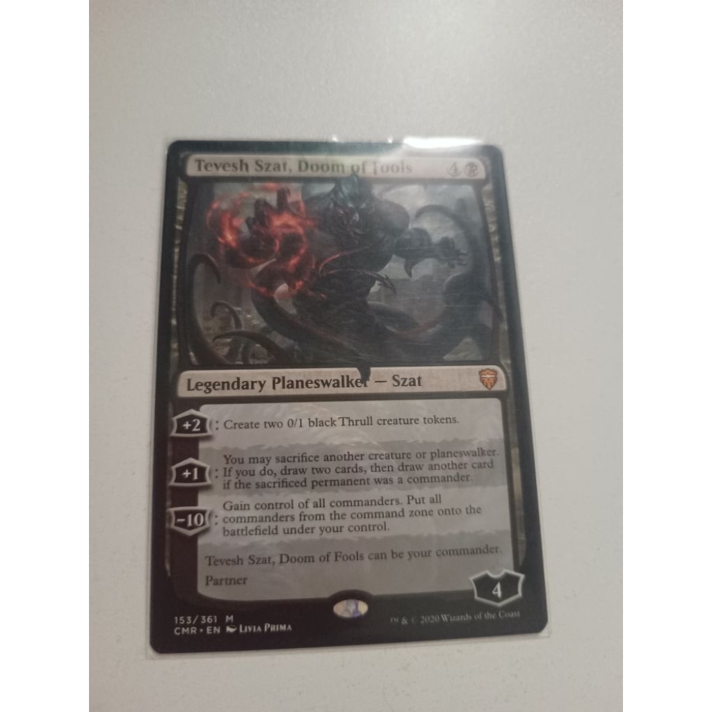 Tevesh Szat, Doom of Fools mtg card | Shopee Philippines