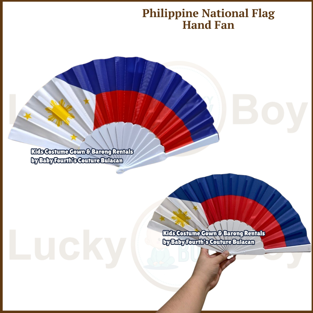 Buwan ng Wika Philippine National Flag Hand Fan Event | Shopee Philippines