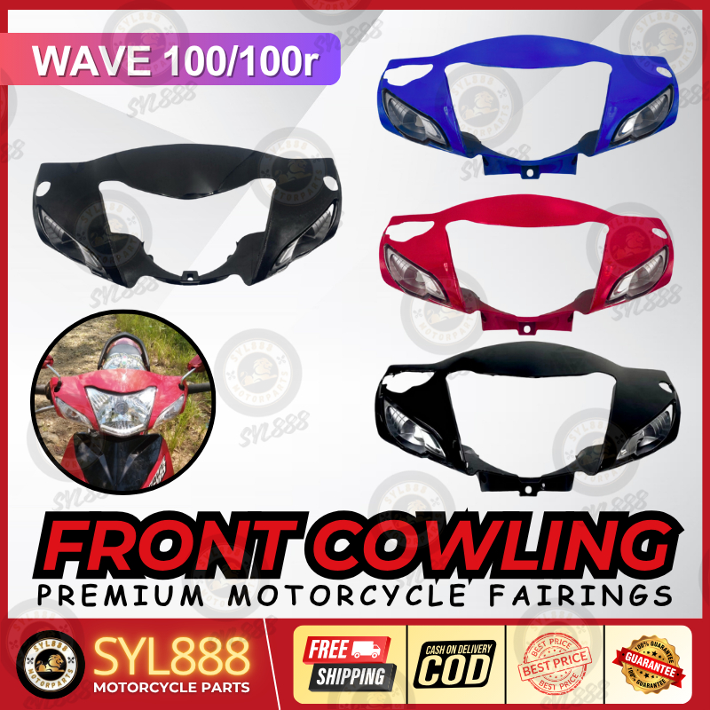 HONDA WAVE 100 2N1 Fairing FRONT COWLING & BACK COWLING Headlight Cover ...