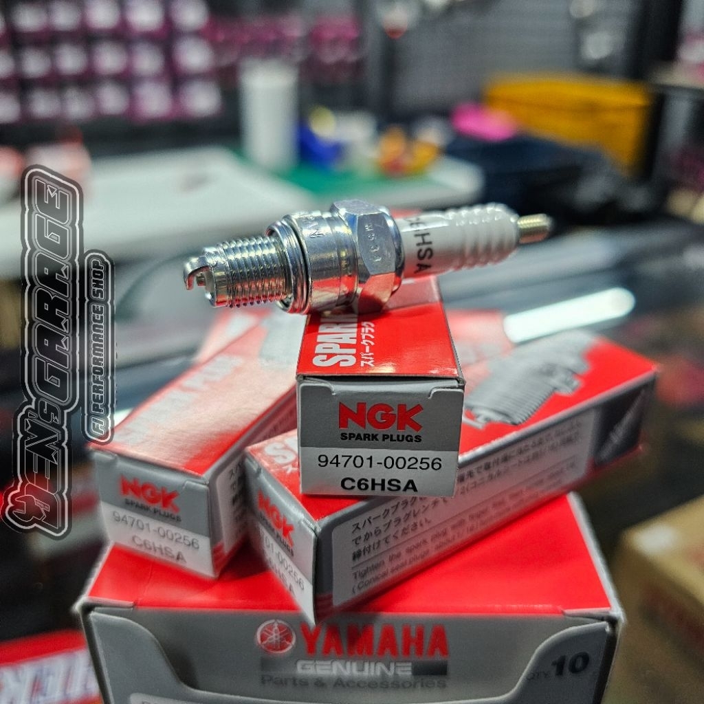 Yamaha Genuine - NGK Spark Plug ( C6HSA ) - [ Mio Sporty, Soulty, Vega ...