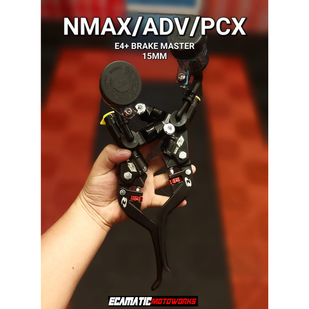 RCB BRAKE MASTER E4+ 15mm FOR PCX / ADV / NMAX / XMAX / NMAX V3 ...