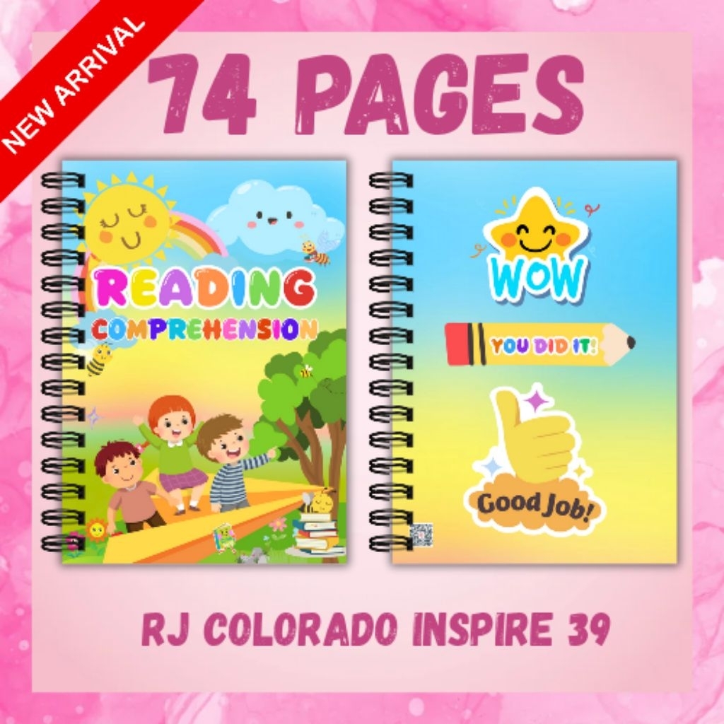 READING COMPREHENSION BOOKLET for Grade 2-4 (1-2 Days Process /Strictly ...