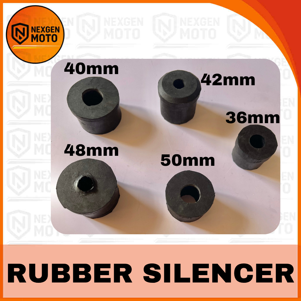 Muffler Silencer Rubber for your MOTORCYCLE Heavy Duty | Shopee Philippines