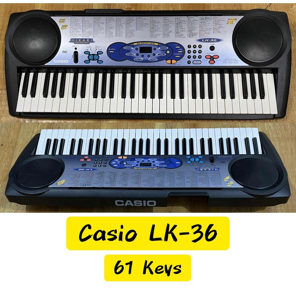 Casio LK-36 (61 Keys) Japan Surplus Keyboard Piano | Shopee Philippines