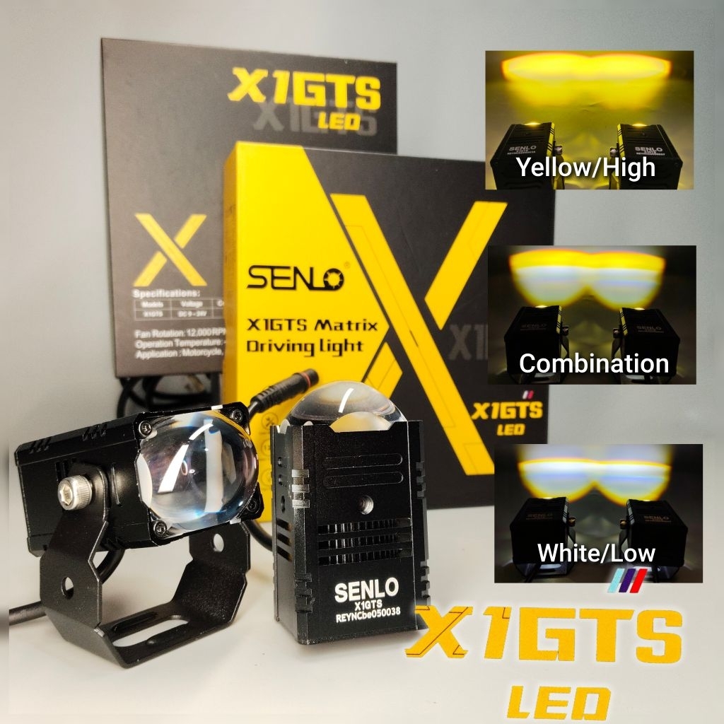 SENLO X1GTS V3 80WATTS MATRIX DRIVING LIGHT | Shopee Philippines