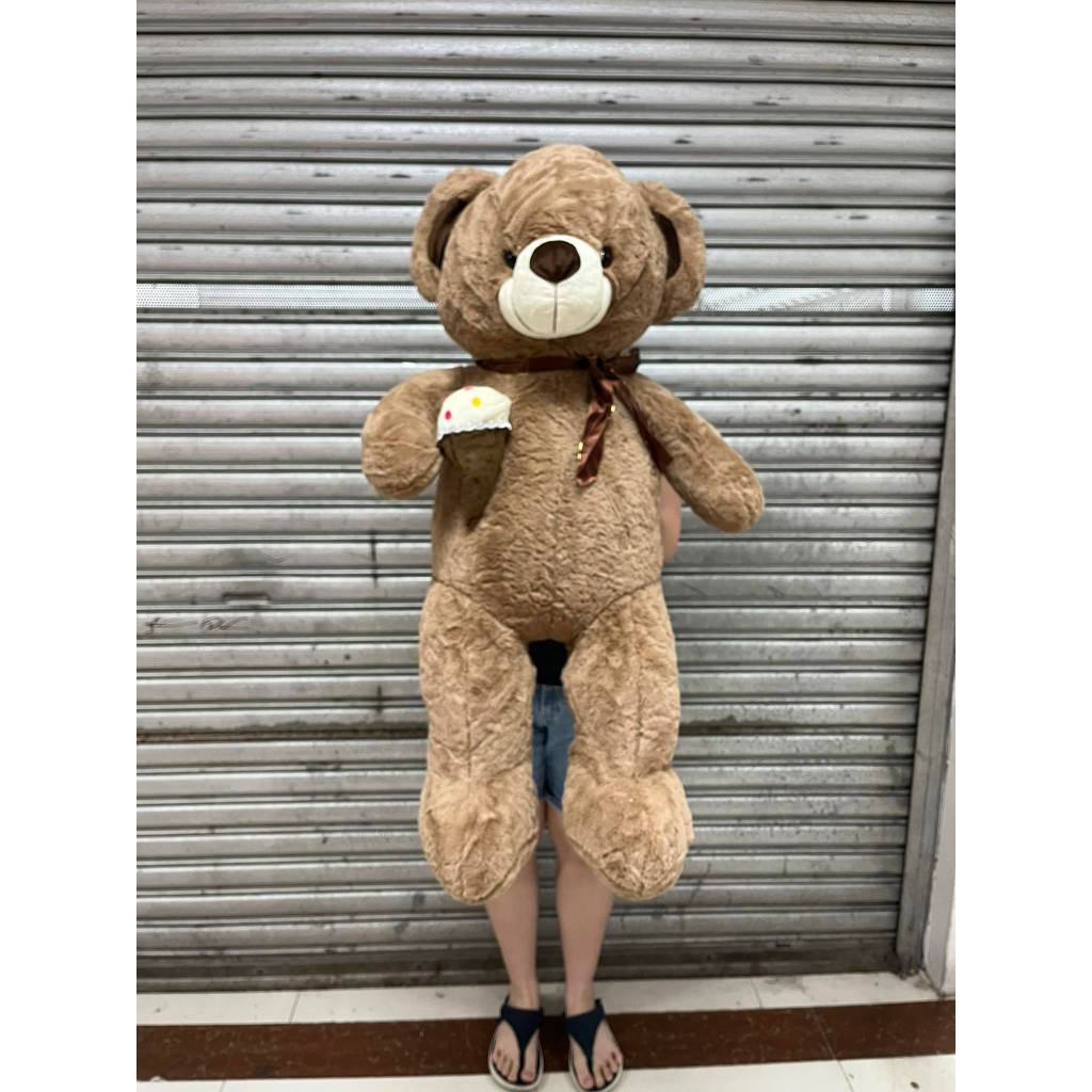 TL COD 4FT 120CM TEDDY BEAR ICECREAM BEAR HYPOALLEGENIC PLUSHIE TOY | Shopee Philippines