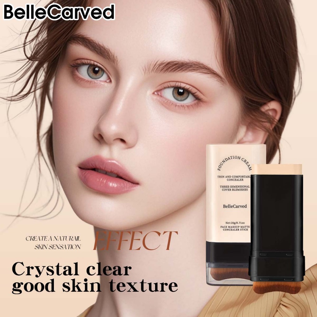 Double-ended eraser foundation stick: 5 colors available, concealer ...