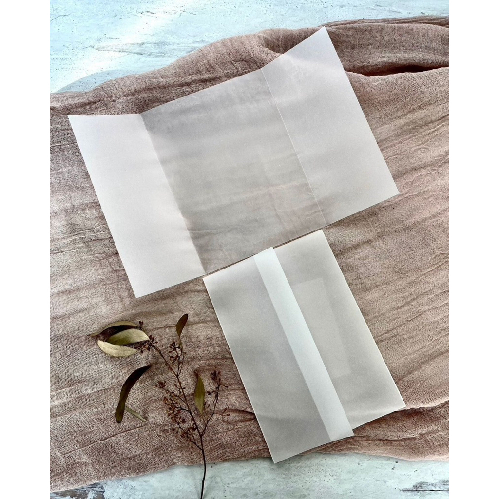 Vellum Translucent Paper for Invitations – Premium Quality | Shopee ...