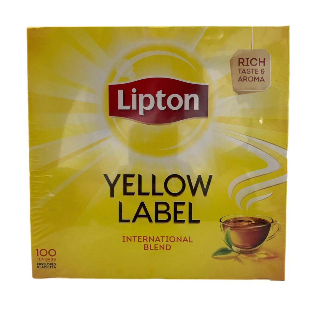 Lipton Yellow Label Int'L Blend 100 Bags {Made in Malaysia} | Shopee ...