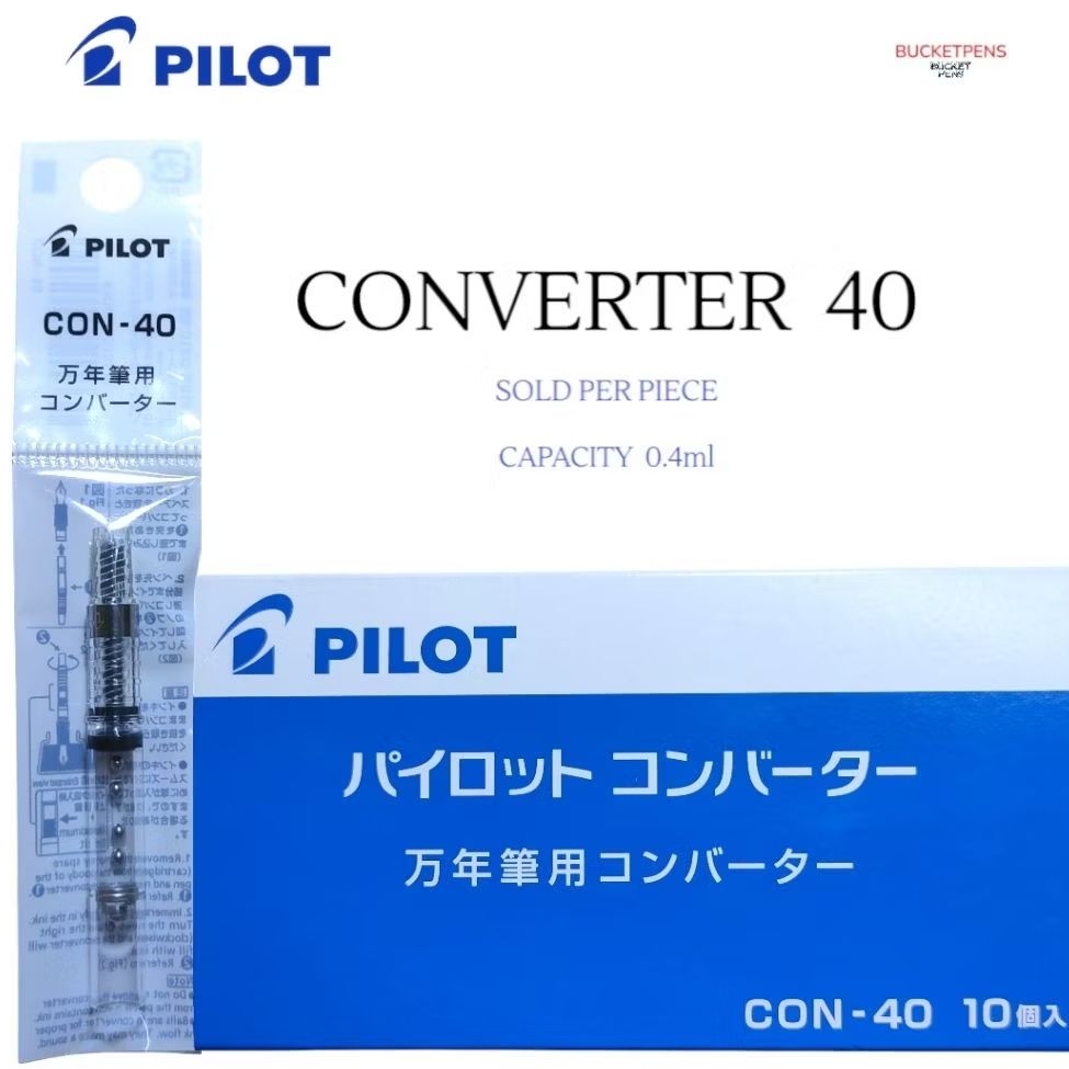 PILOT Fountain Pen Converter CON-40 | Shopee Philippines