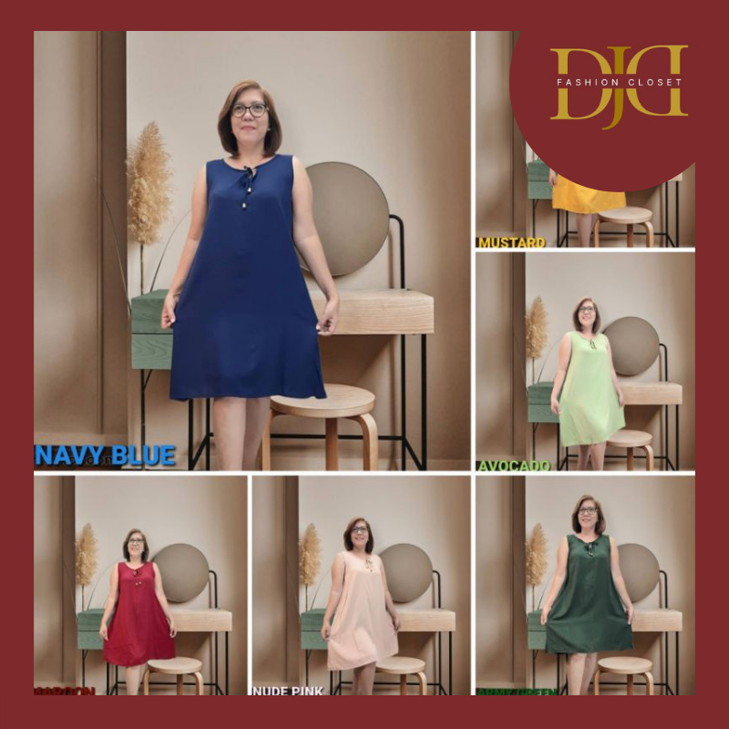 DJD Challis Sando Duster Fit up to XL Pambahay/Pangalis Two Side Pocket ...