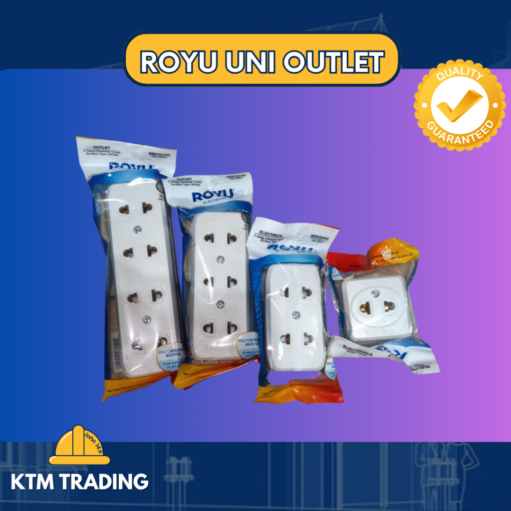 ROYU UNIVERSAL OUTLET 1G 2G 3G AND 4G AVAILABLE | Shopee Philippines