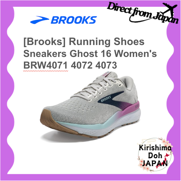 [Brooks] Running Shoes Sneakers Ghost 16 Women's BRW4071 4072 4073 ...