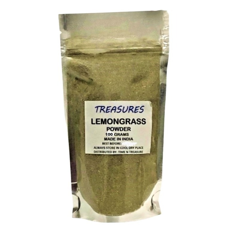 Treasures Lemongrass - Dried Powder - Tanglad - 100% Pure From India ...