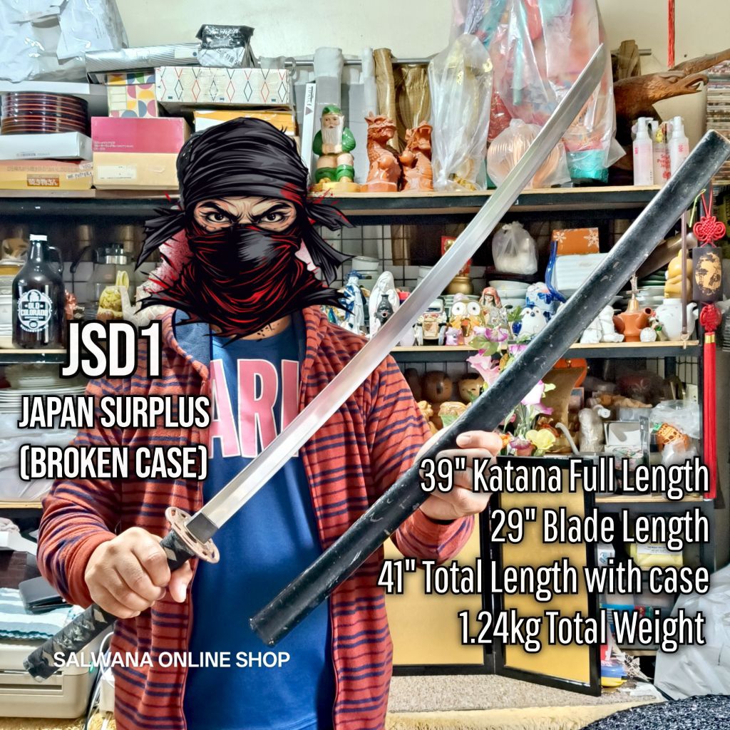 39" JAPAN SURPLUS HEAVY JAPANESE DAITO KATANA • JSD1 | Shopee Philippines