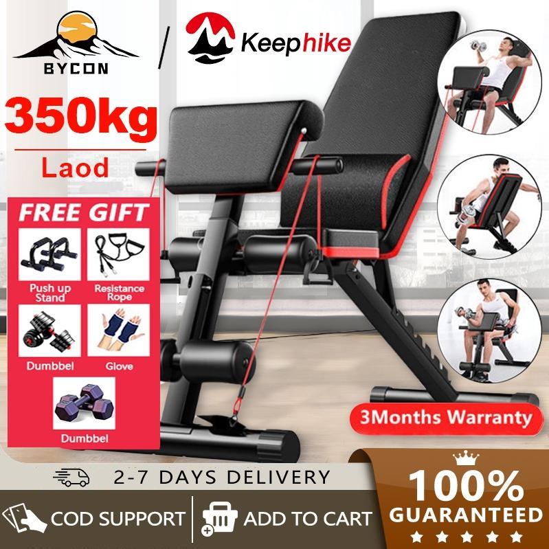 Folding Bench 3-in-1 - Convertible for Flat/Incline/Decline,400lb ...