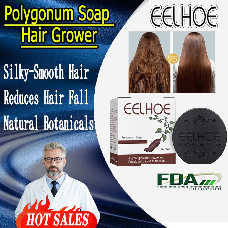 【BUY 1 TAKE 3】Hair Growth Soap Shampoo Ginseng Polygonum Soap Hair ...