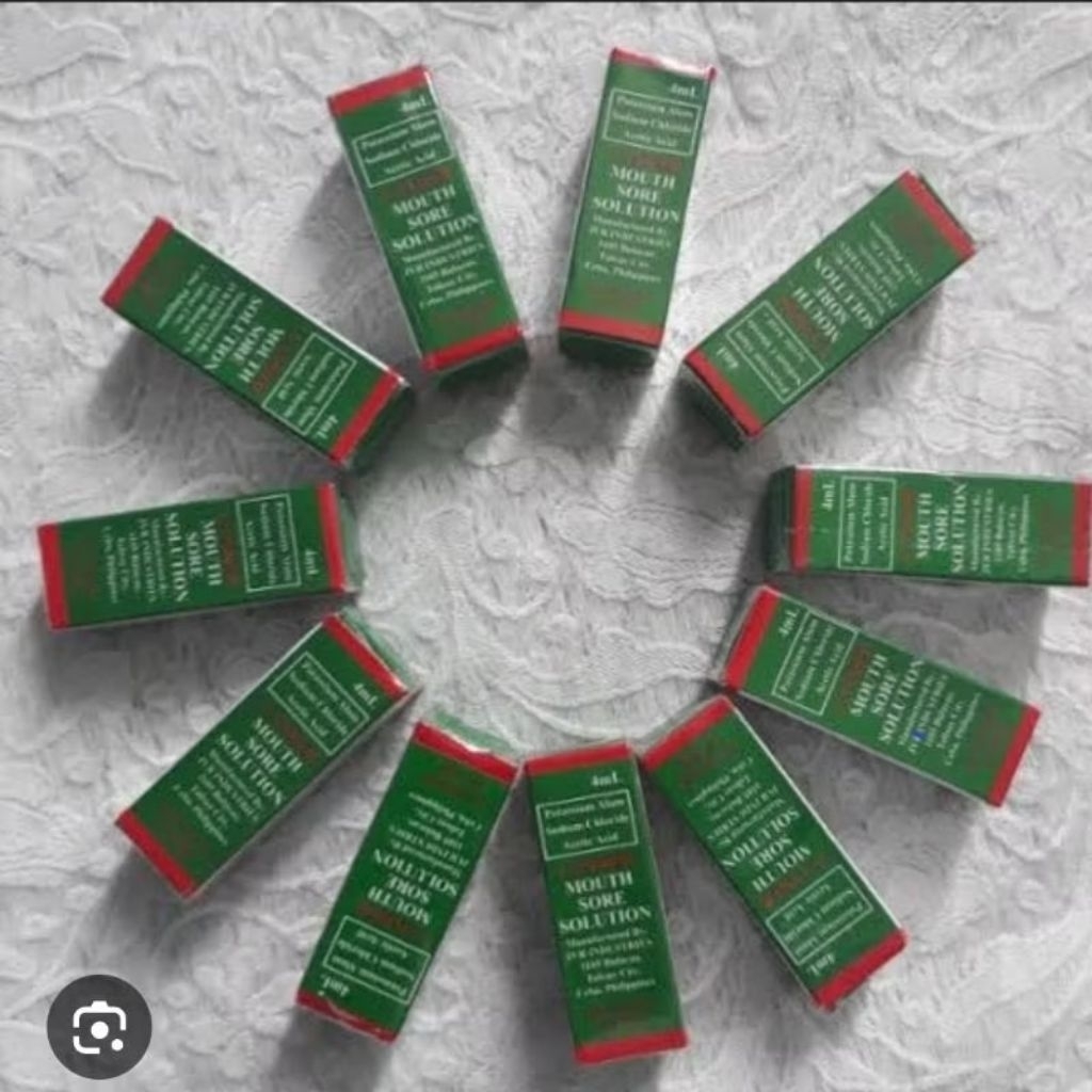 Canker Sore Mouth Solution Para sa Singaw 4ml | Shopee Philippines