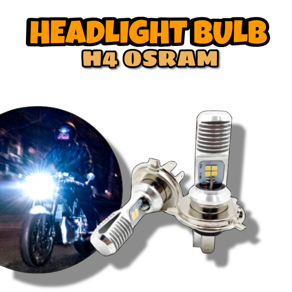 KAWASAKI BARAKO II - Osram Led H4 Motorcycle Headlight Bulbs|White ...