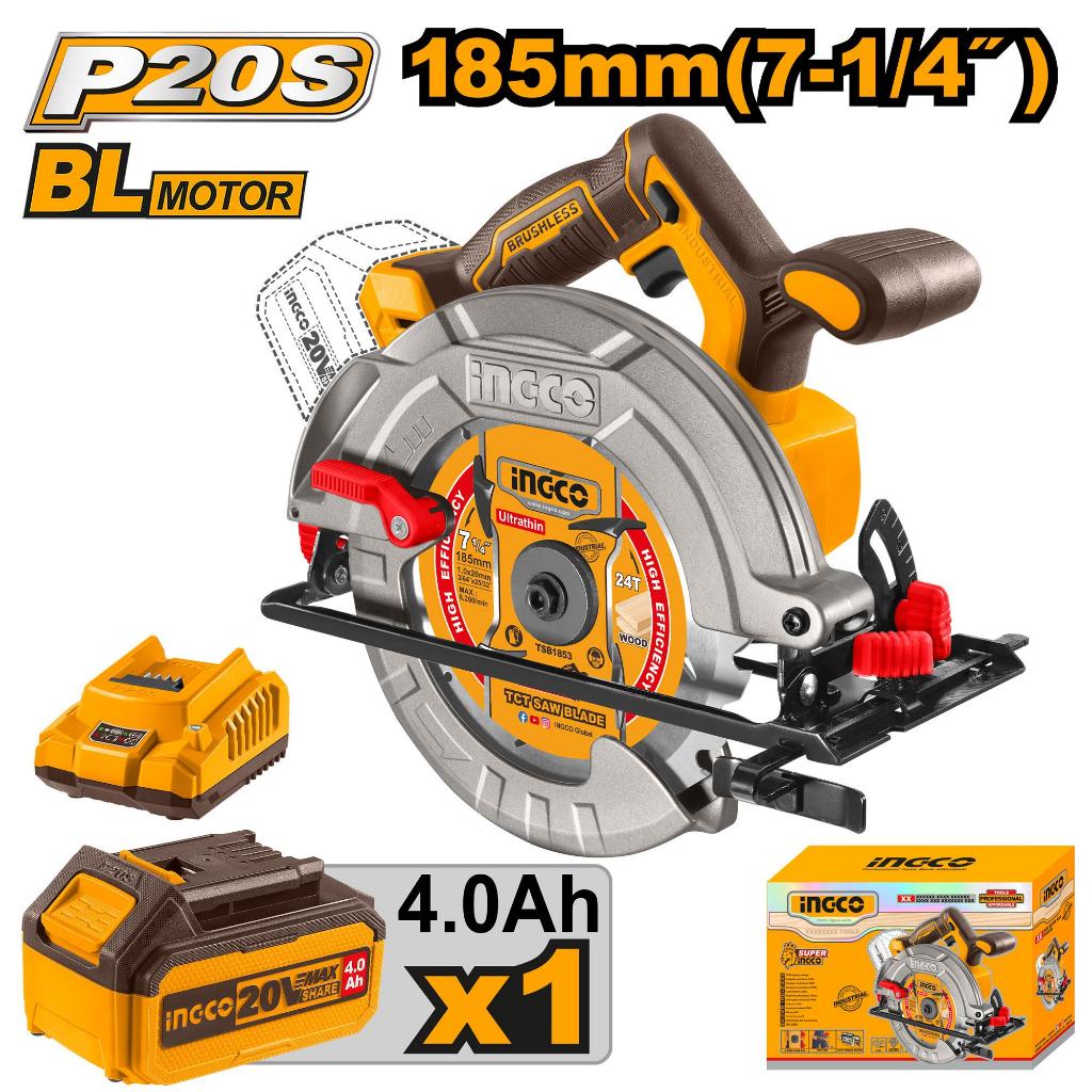 INGCO CORDLESS CIRCULAR SAW | CSLI18511 | BINAN | ING-CORDLESS | Shopee ...