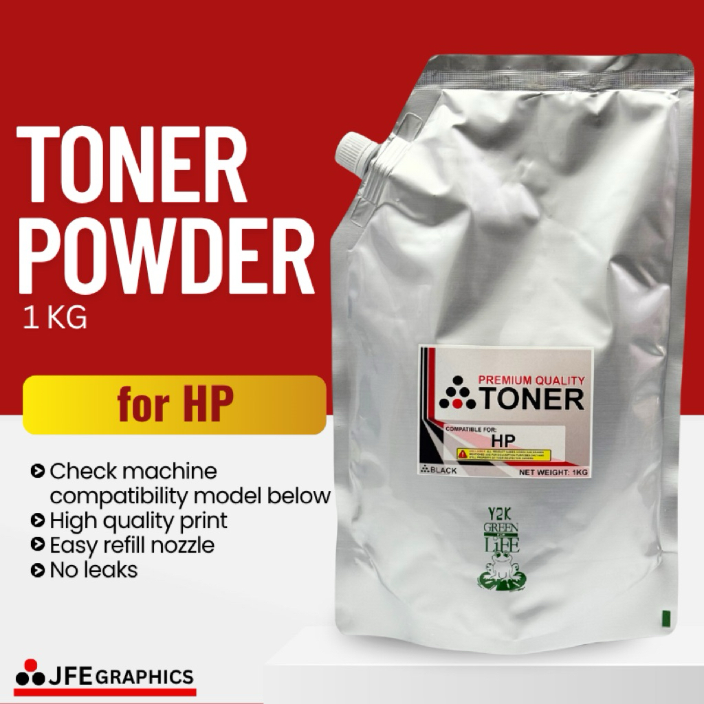 HP Toner Powder Refill Premium Compatible 1KG | Shopee Philippines