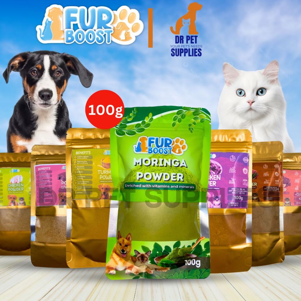 100g Furboost Powder Appetite Booster Pet Food Supplement All Stages ...