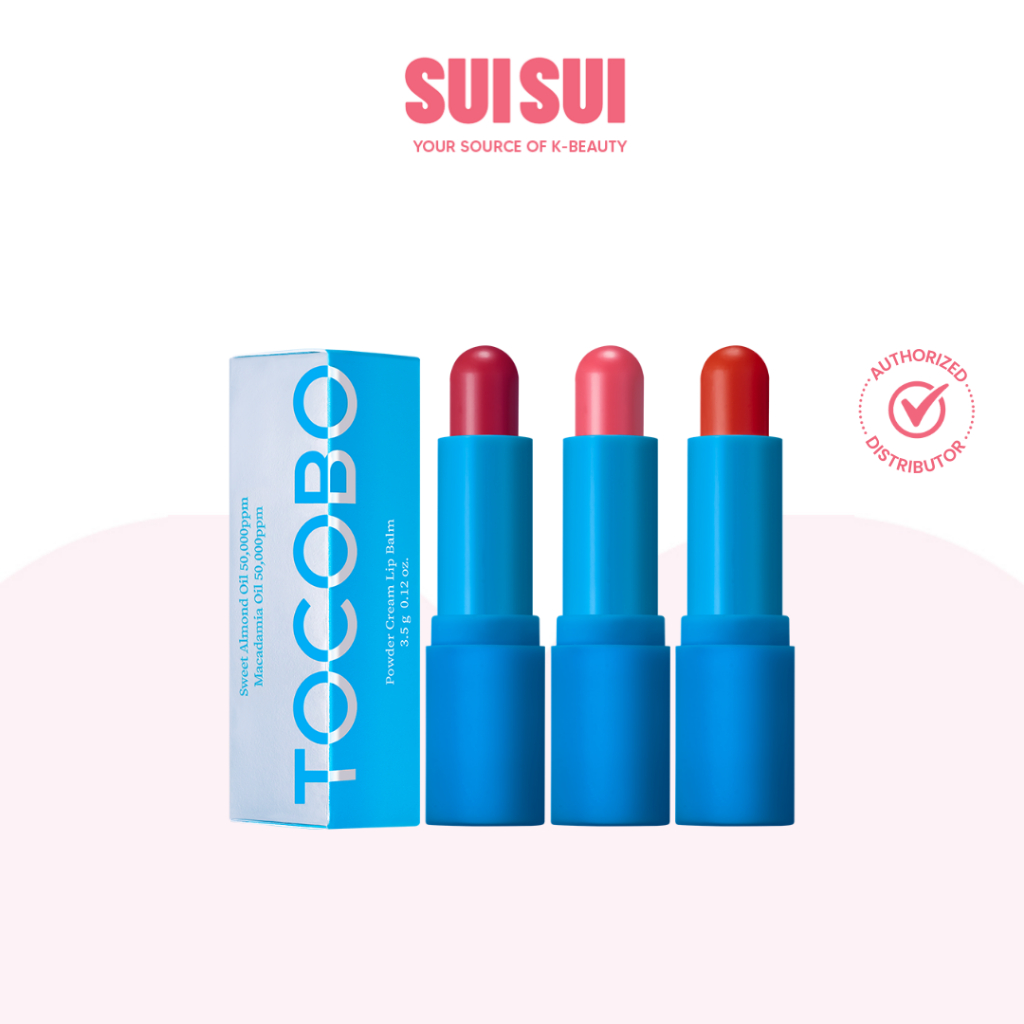 TOCOBO Powder Cream Lip Balm 3.5g [Lipstick | Lip Tint] | Shopee ...