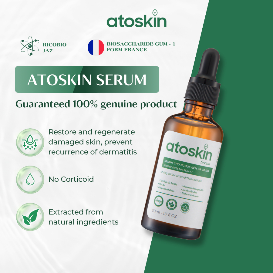 Atoskin Serum – Supports Atopic Dermatitis, Itchy Eczema, Dyshidrotic ...