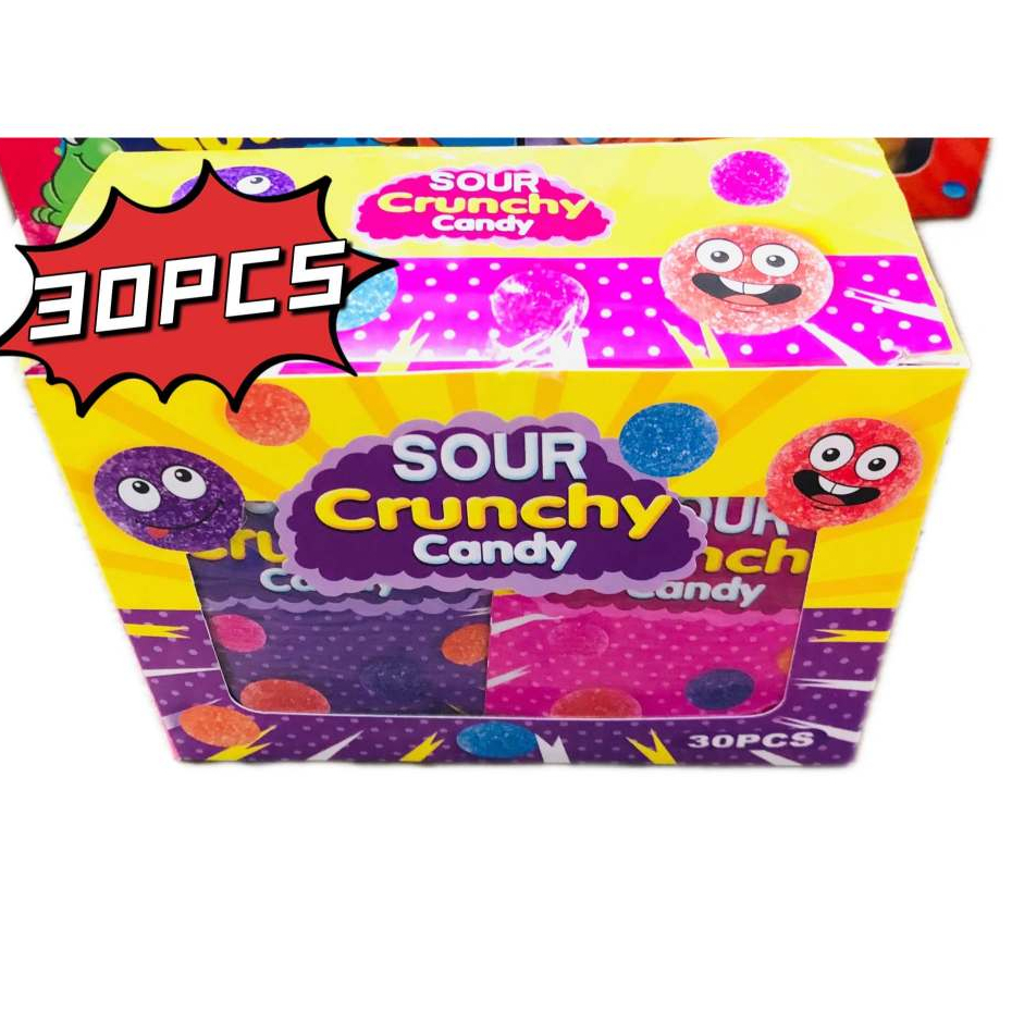 30PCS/1BOX Sour Crunchy Bounds Candy | Shopee Philippines