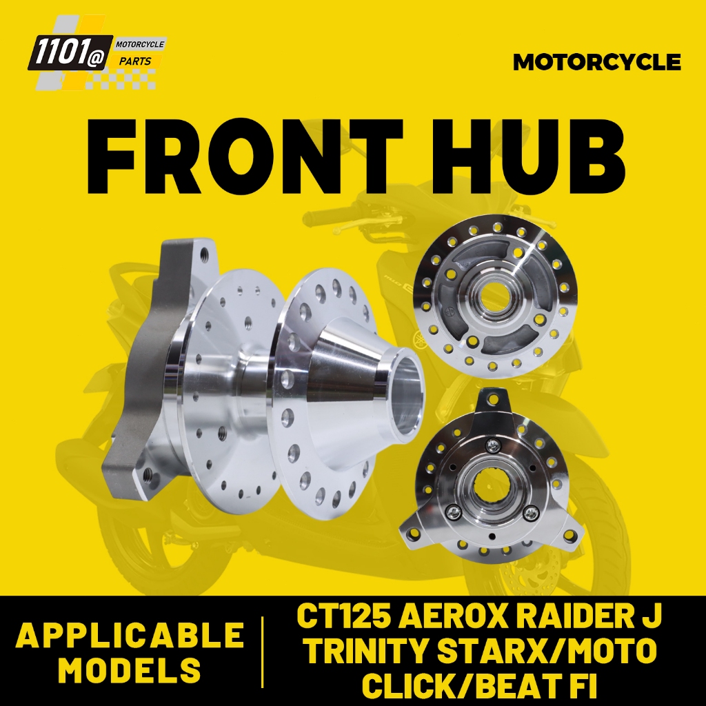 1101@ REAR/FRONT WHEEL HUB XRM/TMX125/TMX155/CT100 | Shopee Philippines