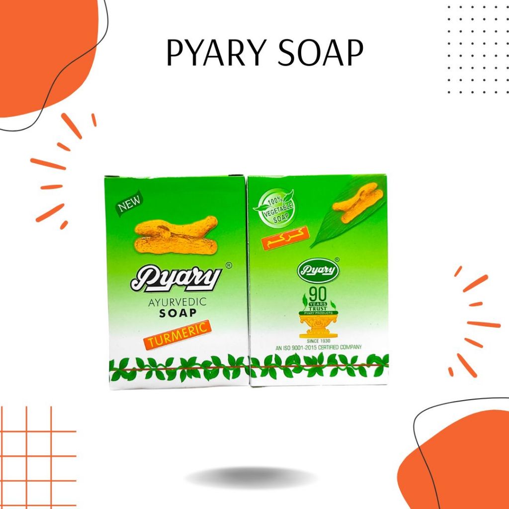 1 PC Pyary Turmeric Ayurvedic Soap | Shopee Philippines