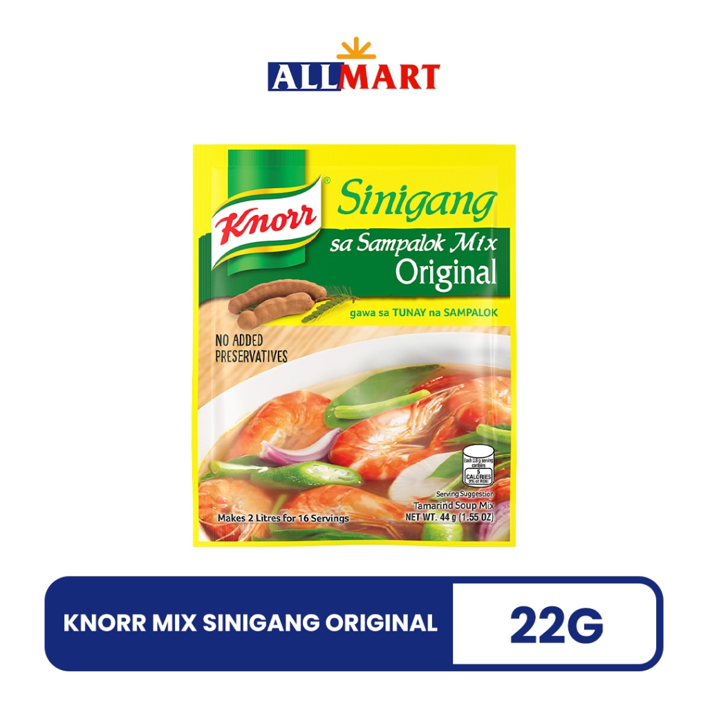Knorr Mix Sinigang Original 22g - AllMart Shop | Shopee Philippines