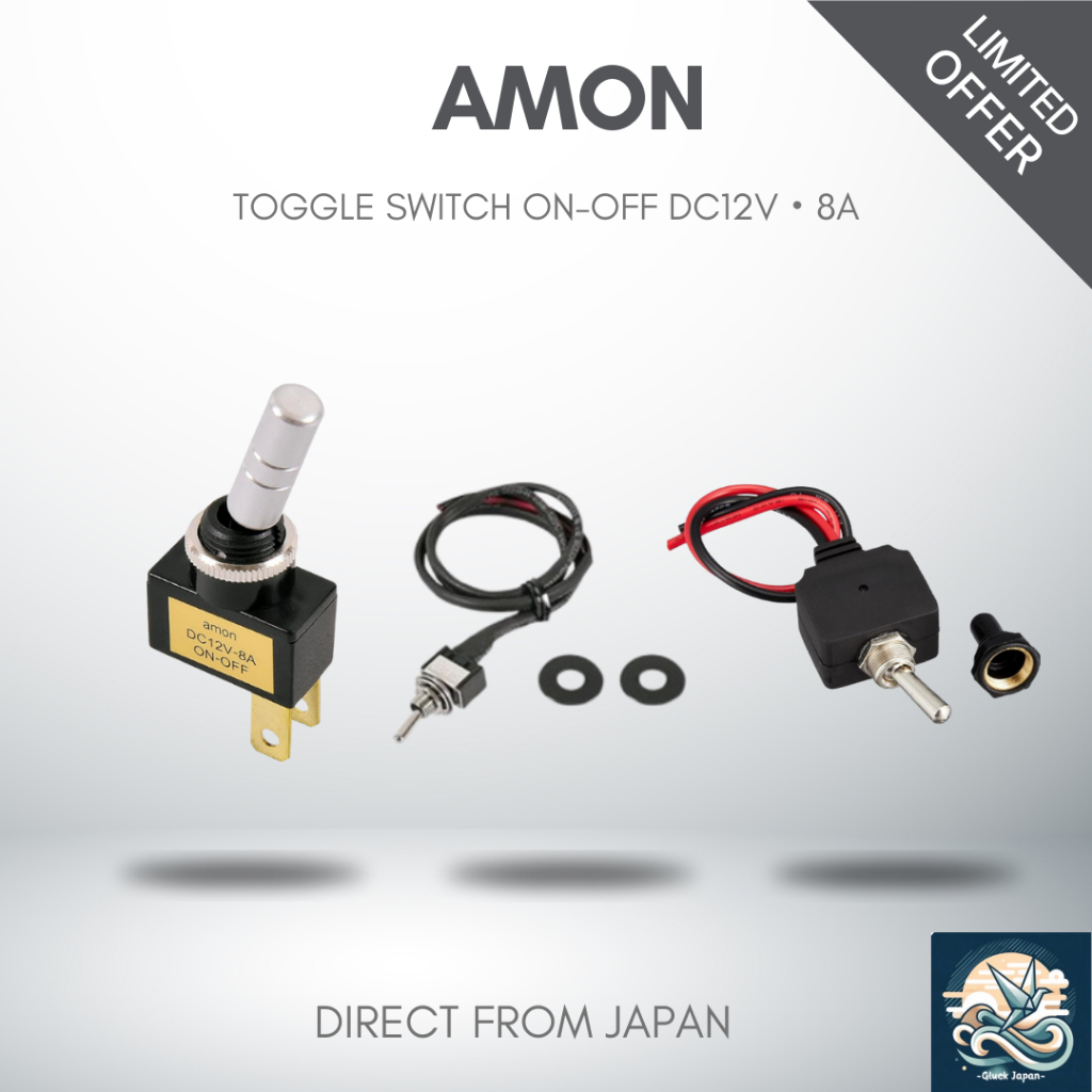 Amon 3203/3201/3204/4962/3202 Toggle Switch ON-OFF/ON-ON DC12V・8A/5A・15A/24V・7.5A[Direct from ...