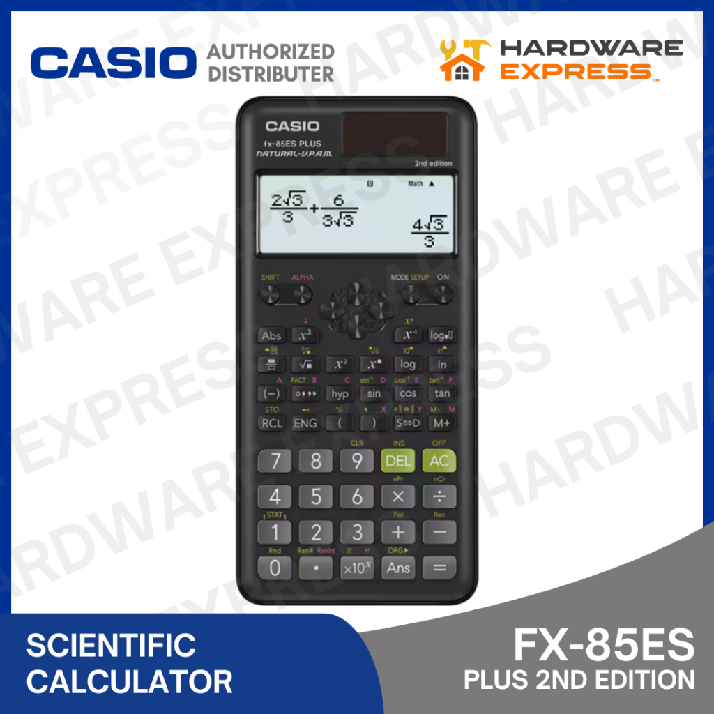 Casio fx-85ES Plus 2nd Edition Scientific Calculator | Shopee Philippines