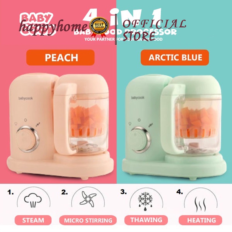 4 in 1 Baby Processor Baby cook Steam Cooker & Blender Baby Food Maker ...