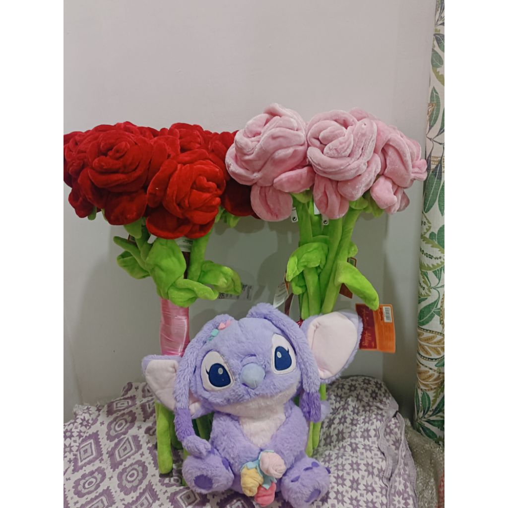 Long stem Articulated Roses flower plush B37 | Shopee Philippines