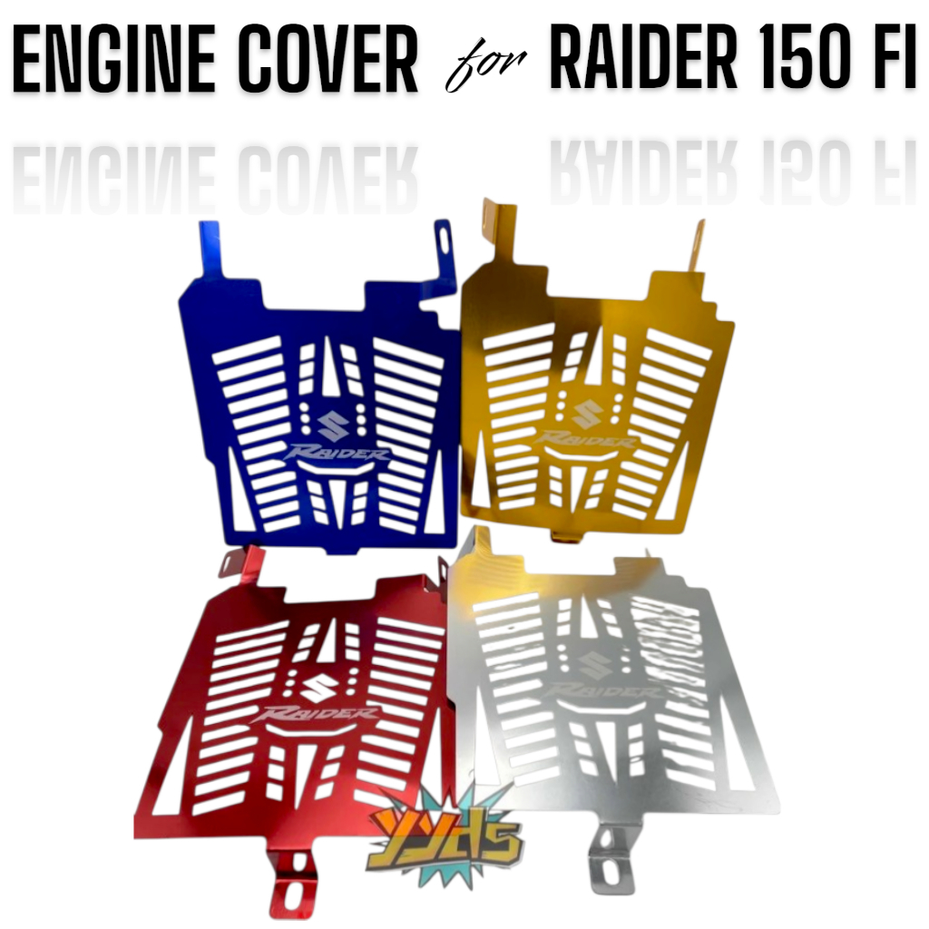 MOTORCYCLE ENGINE COVER for RAIDER 150 FI | Shopee Philippines